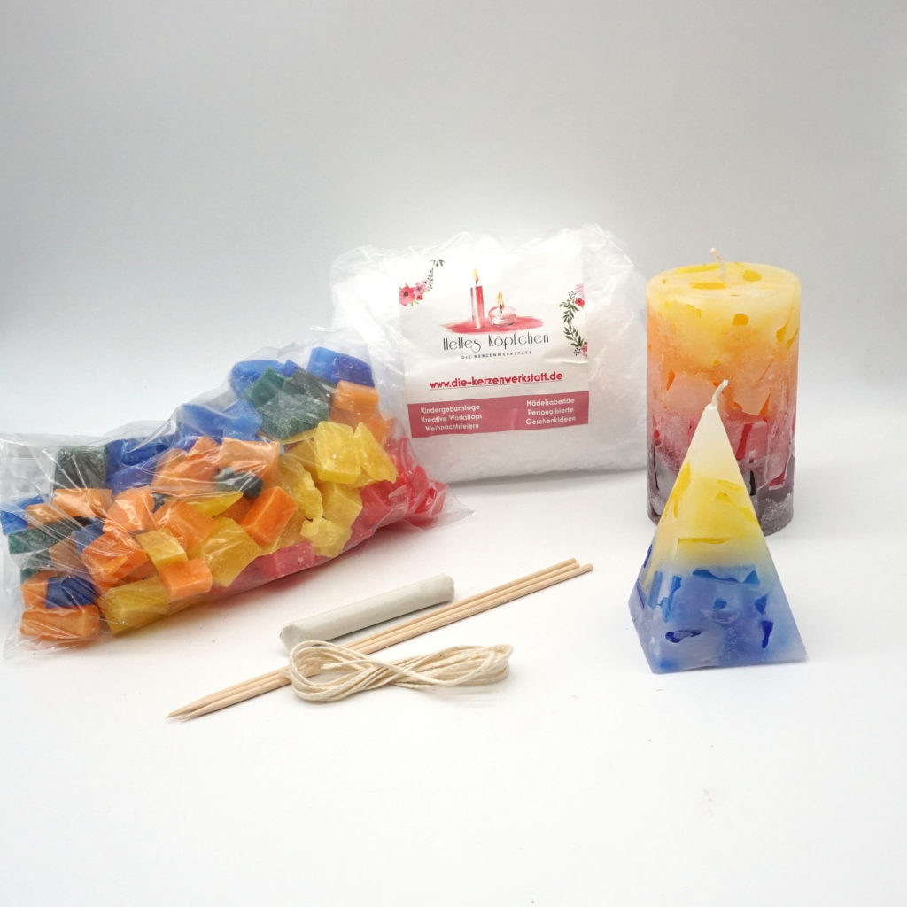DIY-Set: Kerzen gießen | Bastelset | Für bis zu 14 Kerzen | Kerzen ...